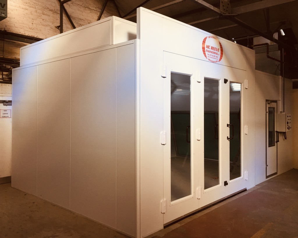 M.C Reeve Engineering - Spray Booths, Commercial Booths, Smart Repair ...
